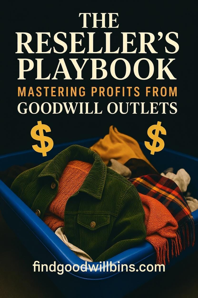 The Reseller’s Playbook: Mastering Profits from Goodwill Outlets - findgoodwillbins.com